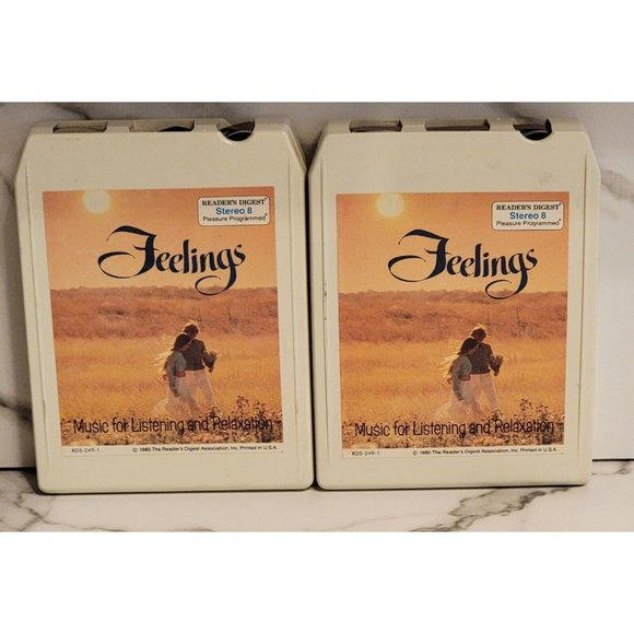 Other | Readers Digest 7s Vintage 8track Cassette Tape Feelings Music For Listening | Poshmark